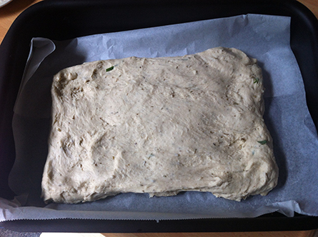 Deeg-Rozemarijnbrood - Angeli Kookt